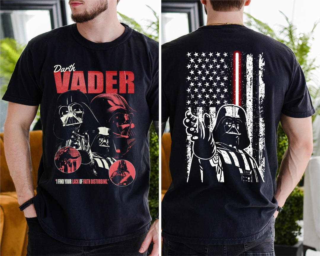 Darth Vader American Flag Shirt, Star Wars T-shirt, Anakin Skywalker ...