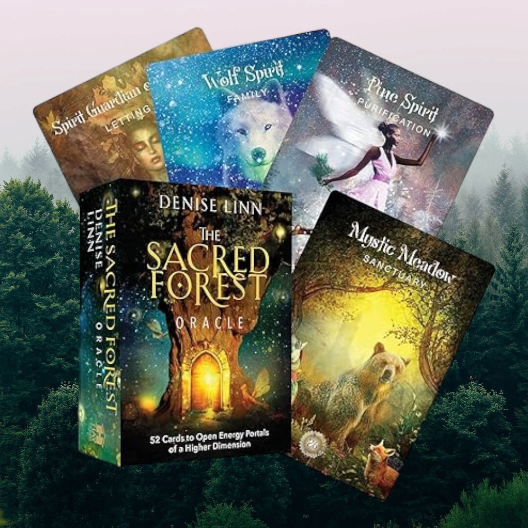 Oracle Cards Forest Bathing, Divination Tool for Manifesting & Healing ...