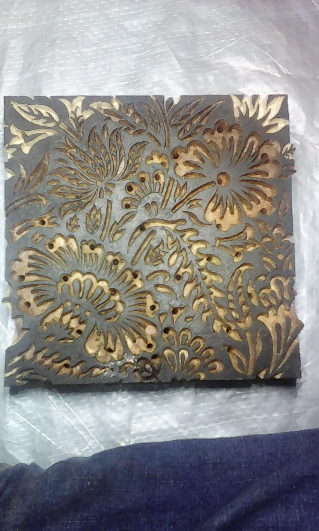 Wooden Block Print Jaal Design for Decor - Etsy