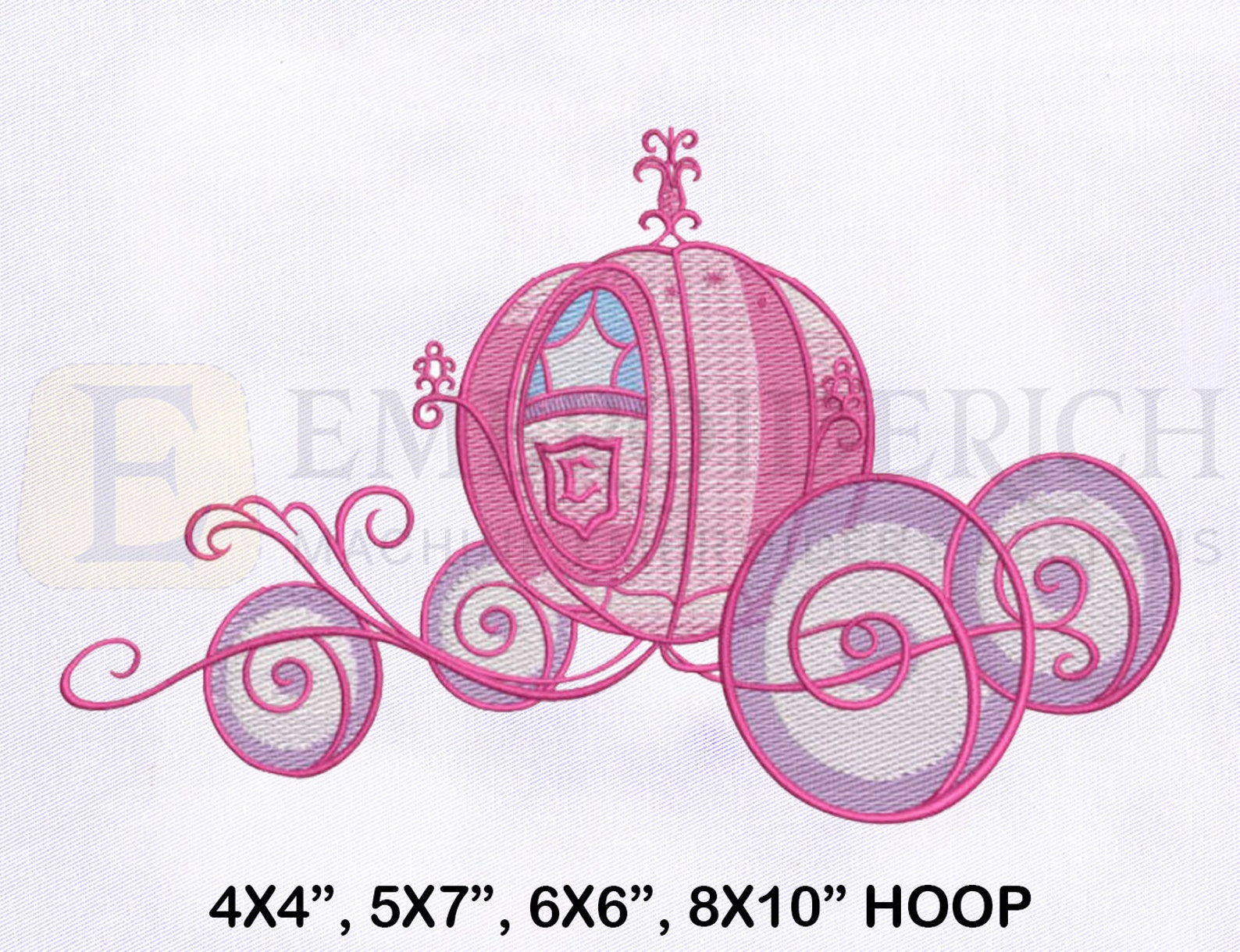 Cinderella Embroidery Designs Bundle 4 Sizes EMB Designs - Etsy