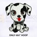 Colorful Cute Baby Dalmatians Embroidery Design, Dogs Embroidery Design ...