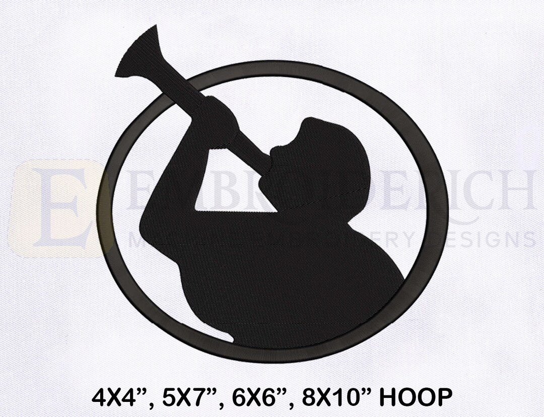 Mormon Angel Moroni Symbol Embroidery Design | 4 Sizes Embroidery ...