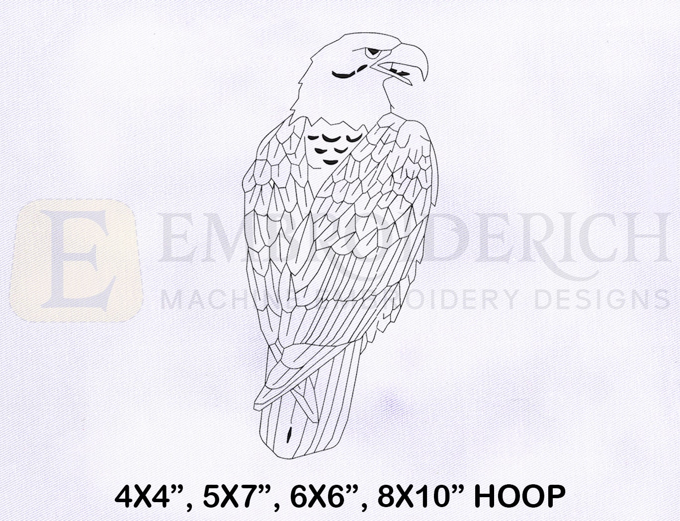 Outline Machine Embroidery Designs Bundle 4 Sizes EMB | Etsy