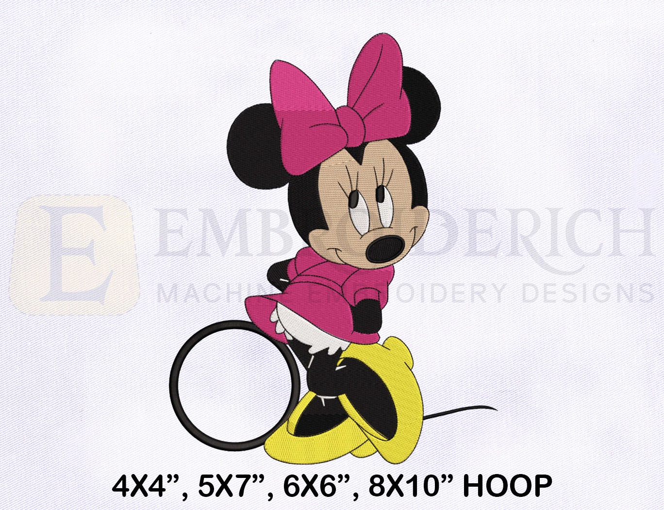 40 Mickey and Minnie Embroidery Designs Bundle 4 Sizes EMB - Etsy