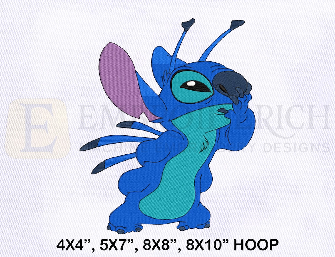 Lilo and Stitch Embroidery Designs Bundle 4 Sizes EMB - Etsy