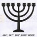 Messianic Symbol Machine Embroidery Design | 4 Sizes Embroidery Designs ...