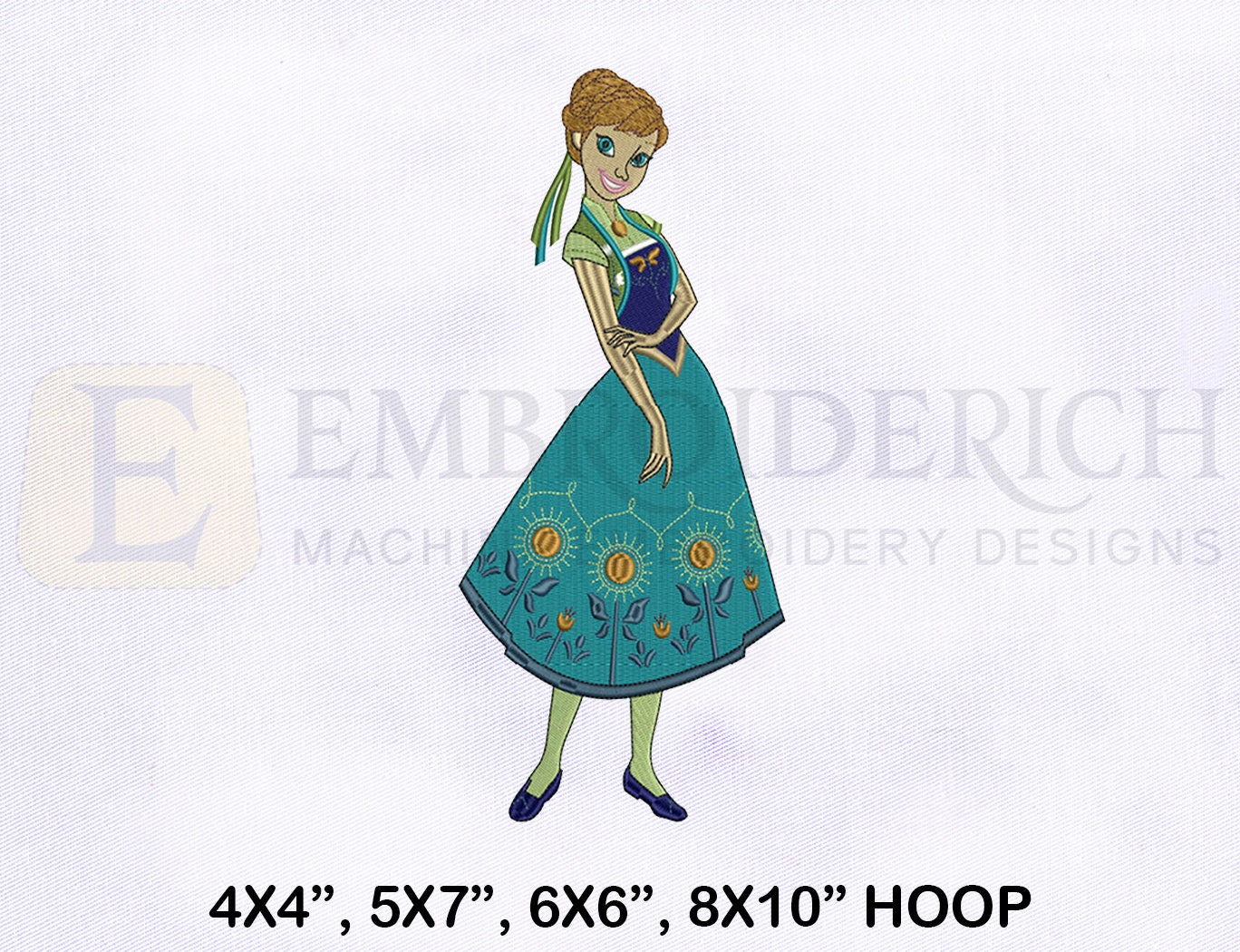 Frozen Anna Dress Design