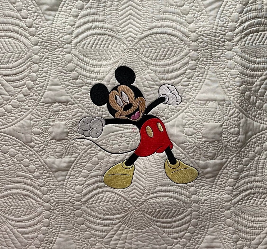 Open Arms Mickey Mouse Embroidery Design Mickey Mouse Machine - Etsy