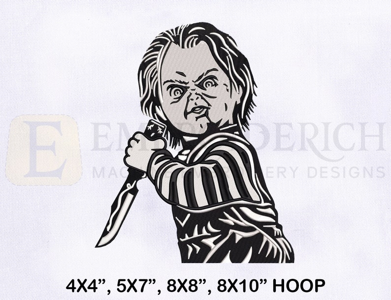 Horror Movies Killer Embroidery Designs Bundle 4 Sizes EMB - Etsy