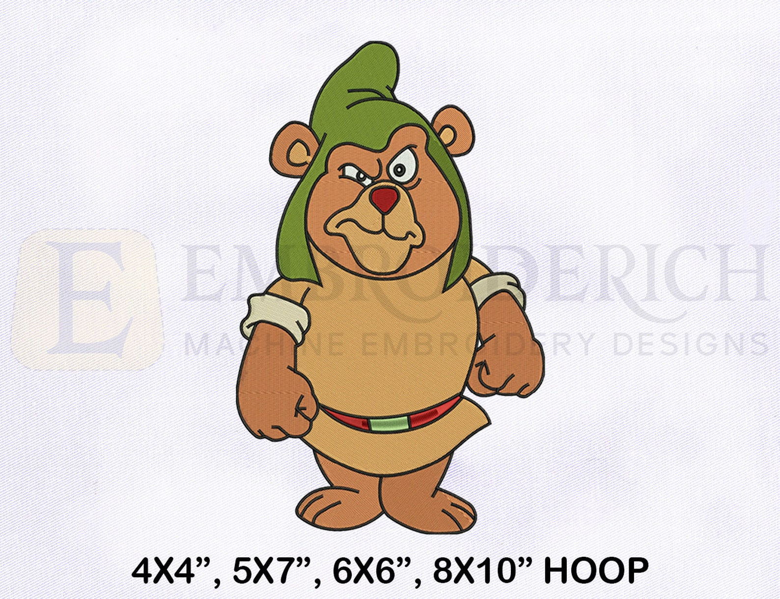Gruffi Gummi Bears Embroidery Design Disney Embroidery | Etsy