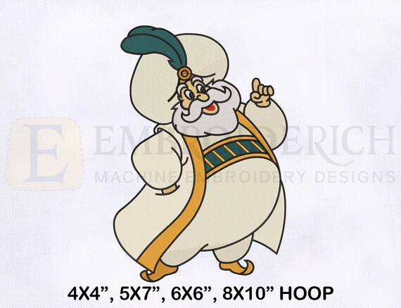 Sewing & Fiber Sewing & Needlecraft Aladdin Machine Embroidery Design ...