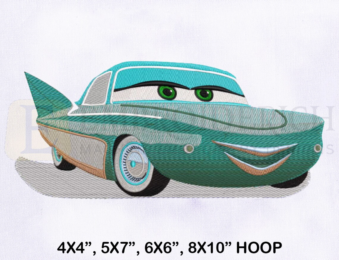 Cars Machine Embroidery Designs Bundle 4 Sizes Embroidery - Etsy