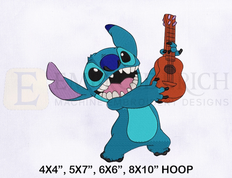 Lilo and Stitch Embroidery Designs Bundle 4 Sizes EMB - Etsy