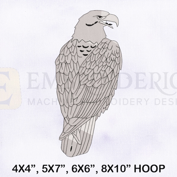 Falcon Embroidery Design - Etsy