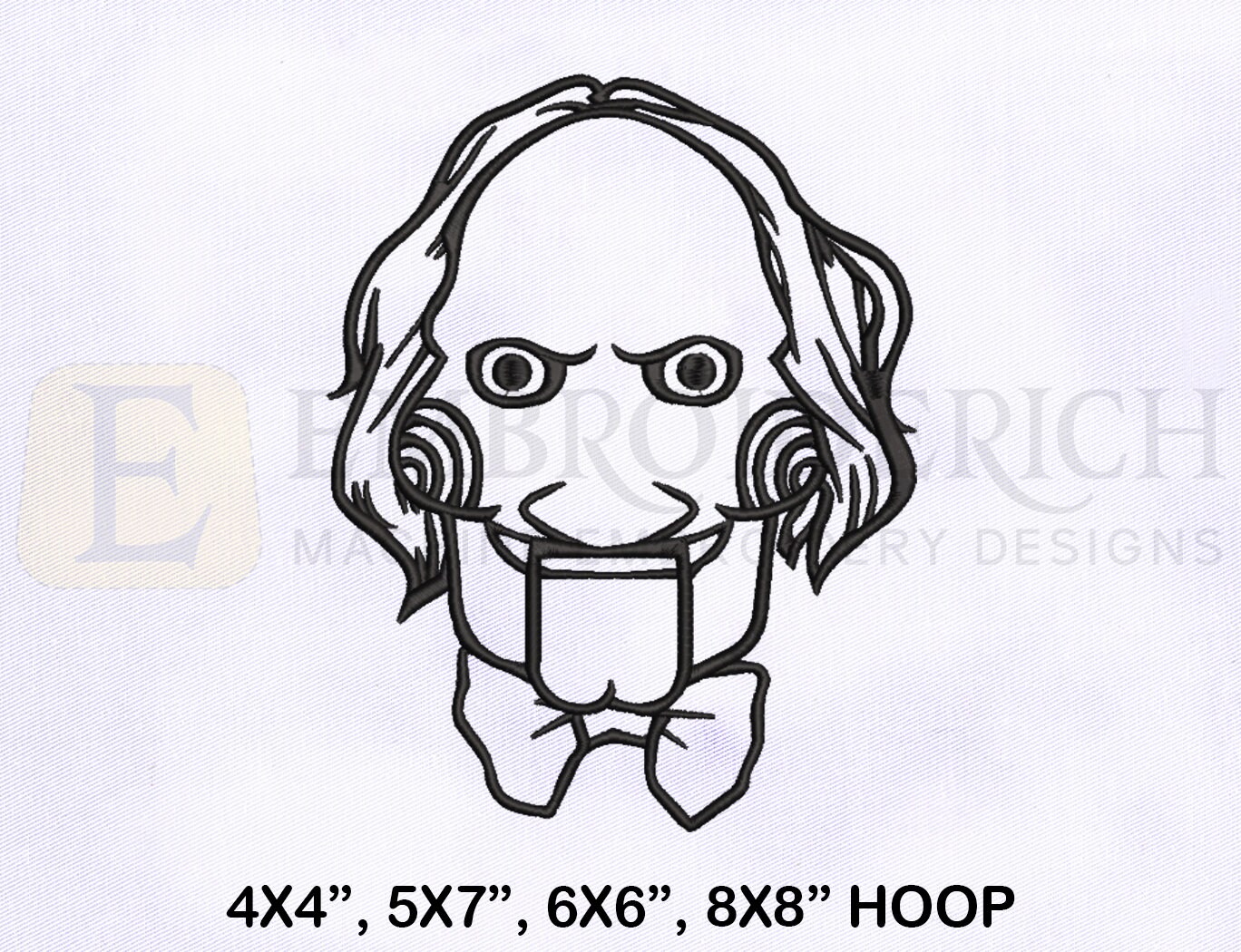 Horror Movies Killer Embroidery Designs Bundle 4 Sizes EMB - Etsy