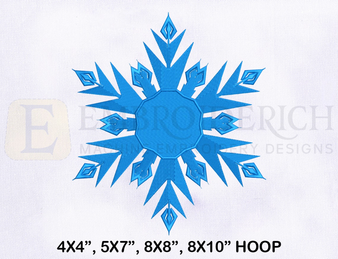 Frozen Machine Embroidery Designs Bundle 4 Sizes Embroidery - Etsy