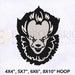 Horror Movies Killer Embroidery Designs Bundle, 4 Sizes EMB Designs ...