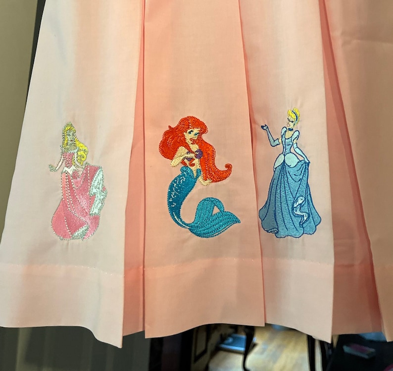 Princess Cinderella Machine Embroidery Design, Princess Embroidery ...