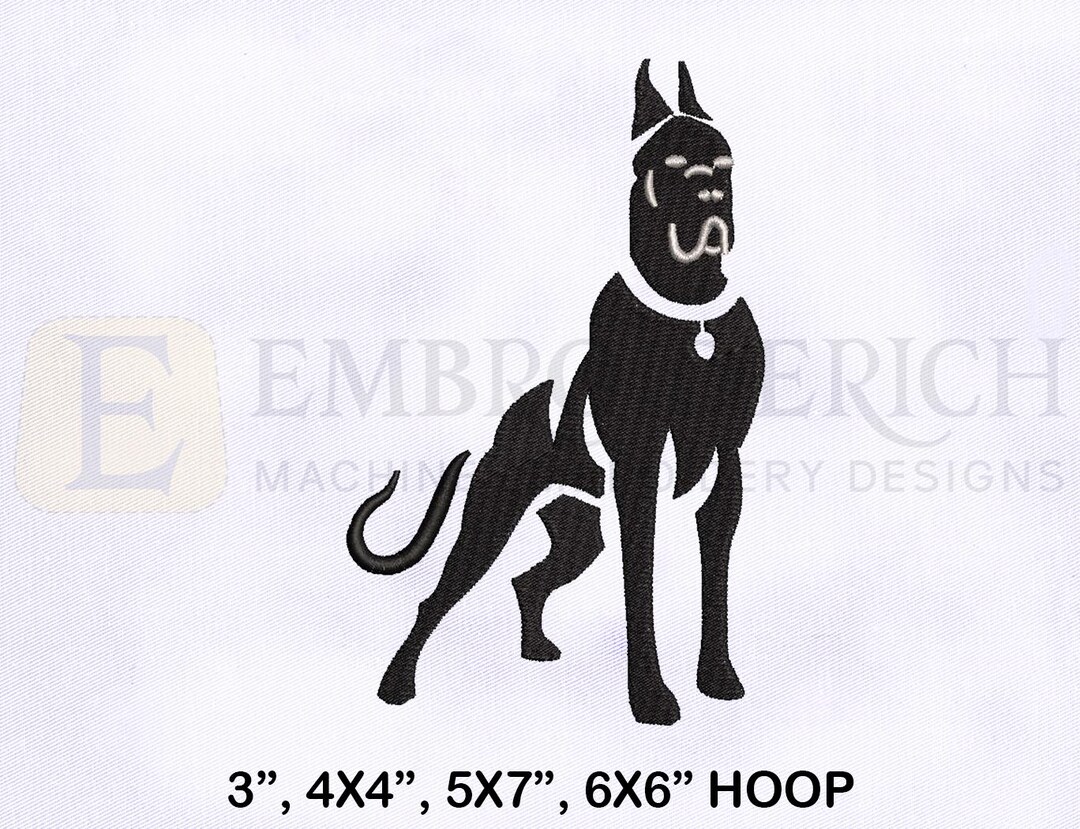 Pit Bull Terrier Logo Machine Embroidery Design | 4 Sizes EMB Designs ...