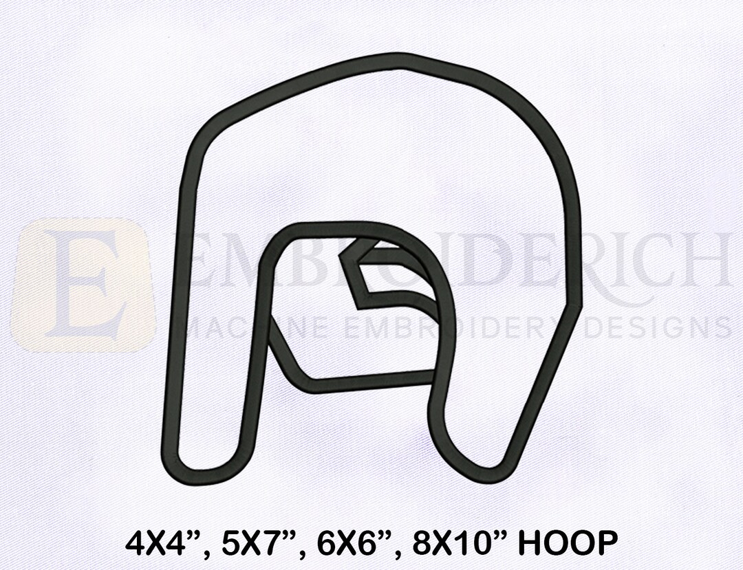 Sign Language Alphabet Q Embroidery Design | 4 Sizes EMB Designs | Sign ...