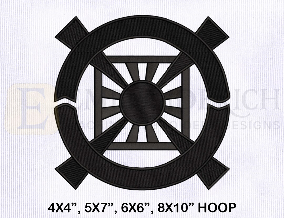 Unification Church Symbol Machine Embroidery Design | 4 Sizes EMB ...