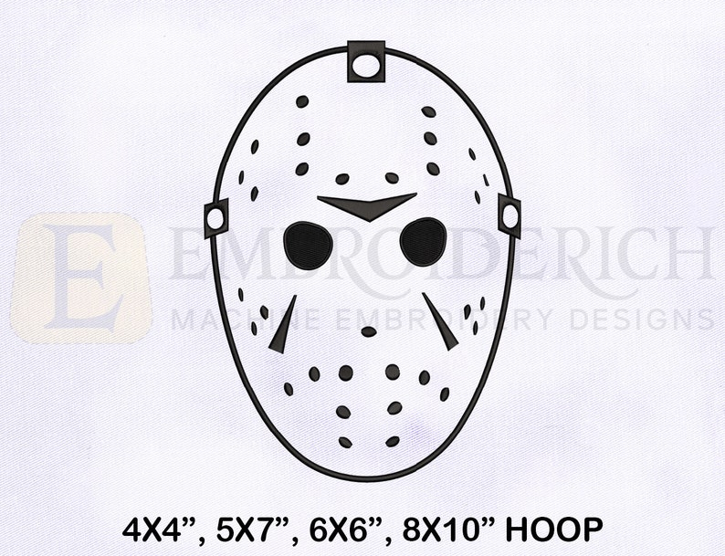 Horror Movies Killer Embroidery Designs Bundle, 4 Sizes EMB Designs ...