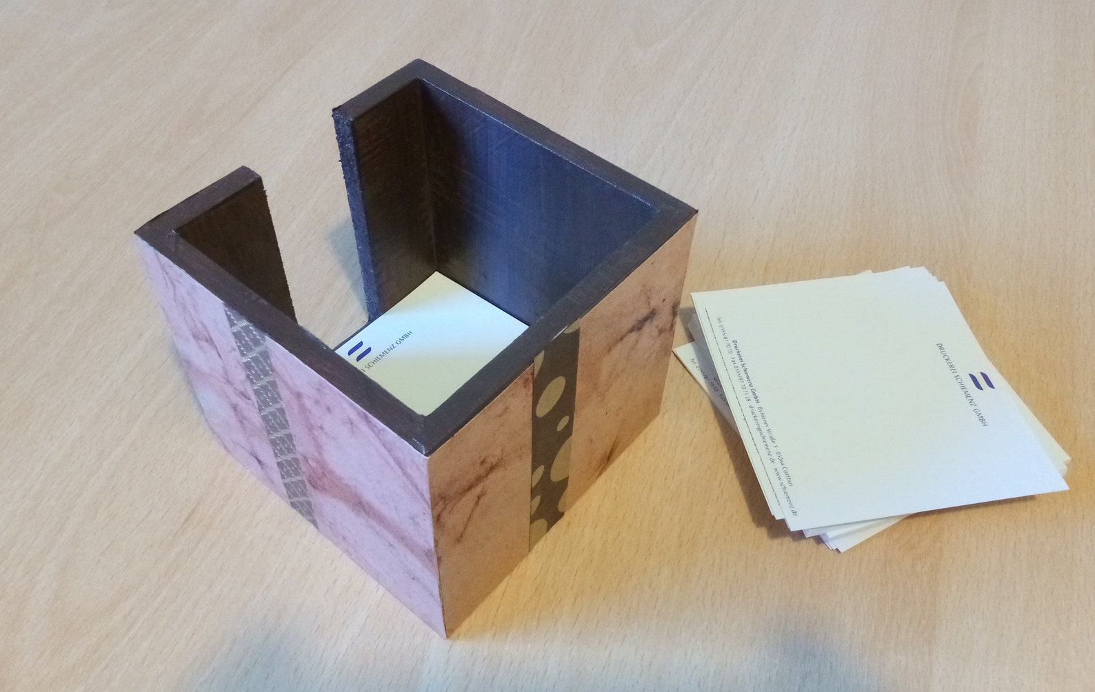 Note Box, Note Box Made of Wood - Etsy
