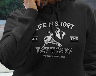 Life is Short Tattoo - Etsy