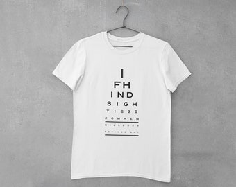 Eye Chart Shirt | Etsy