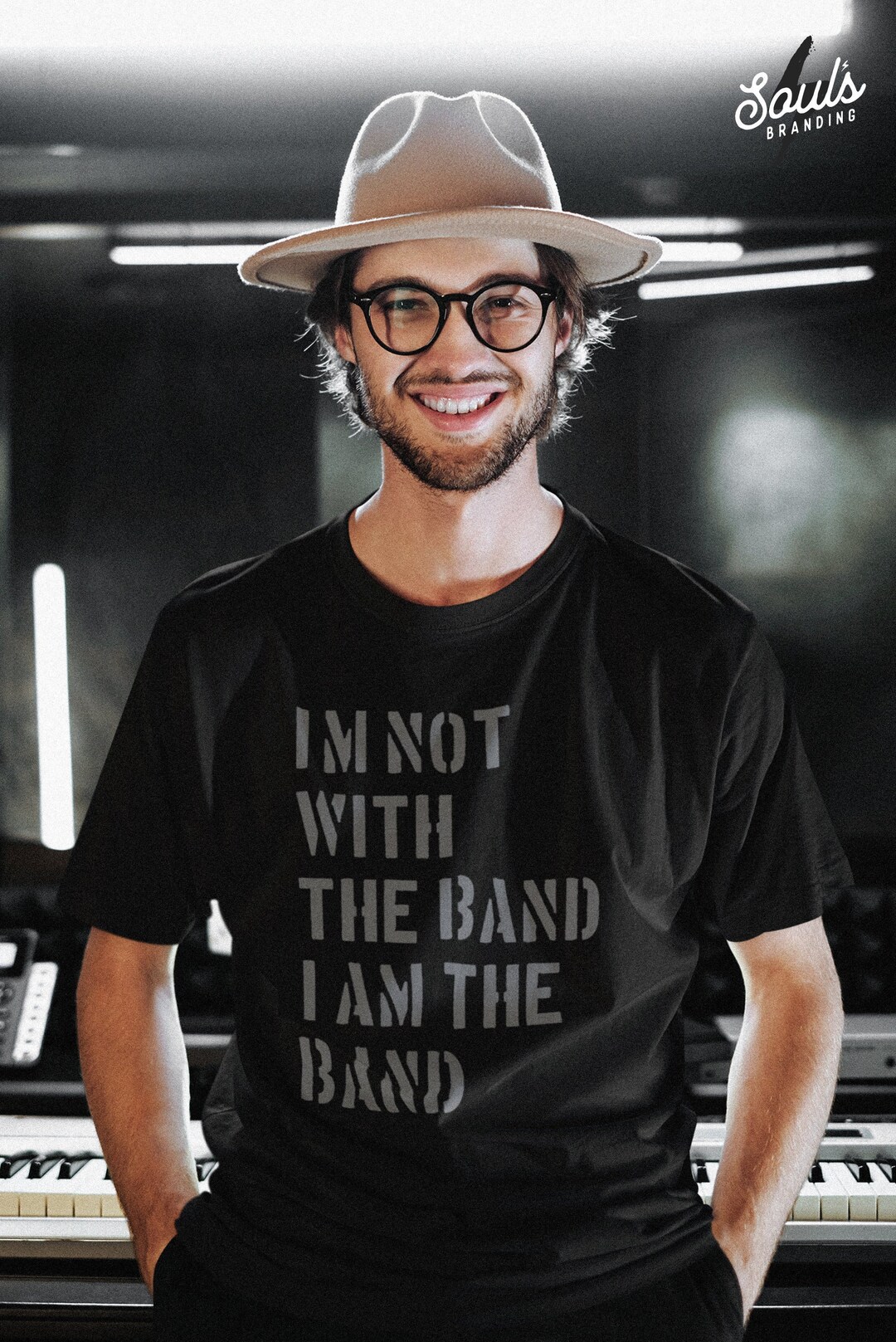 I'm Not With the Band I Am the Band T-shirt | Musician Gift | Musician ...