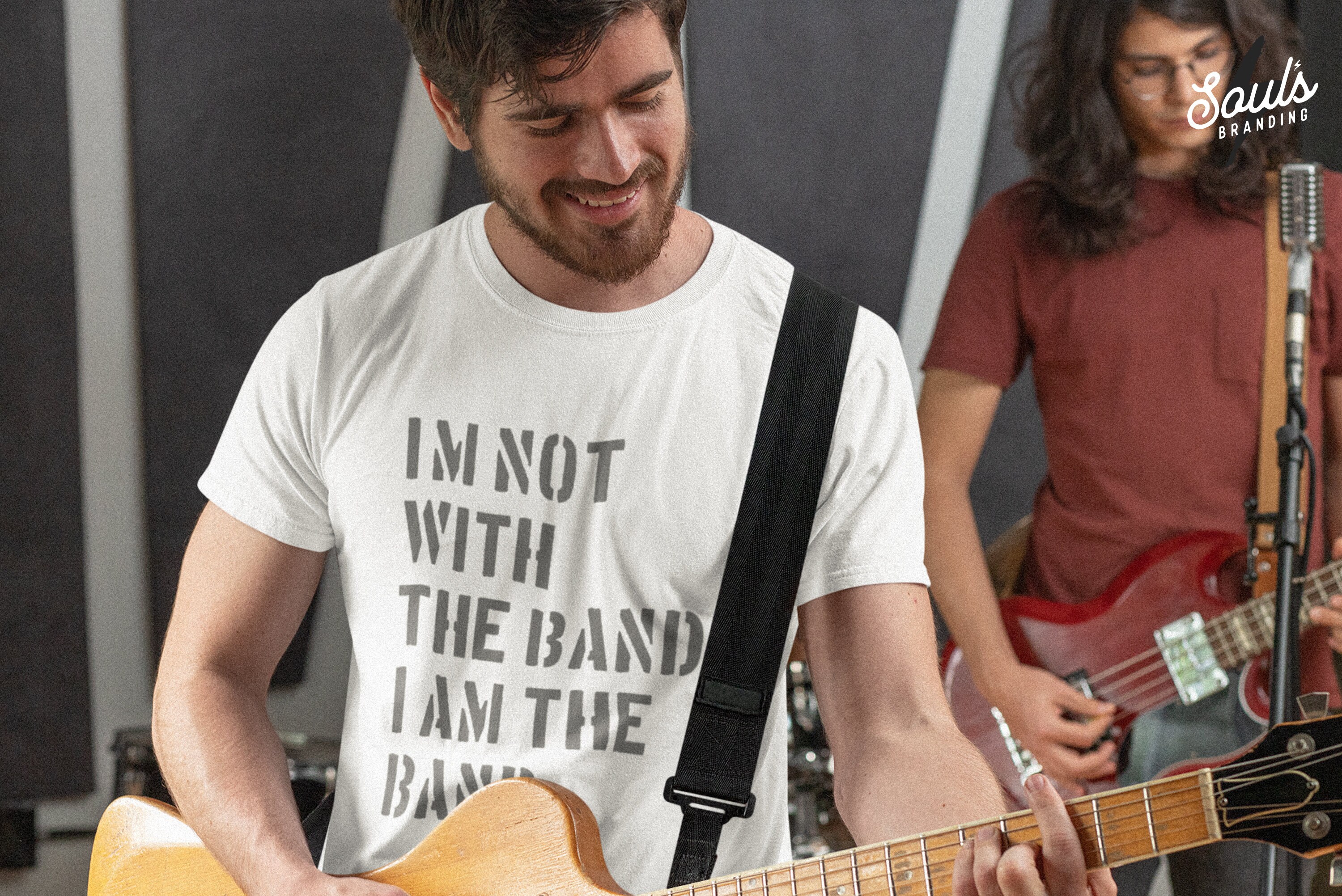 I'm Not With the Band I Am the Band T-shirt | Musician Gift | Musician ...