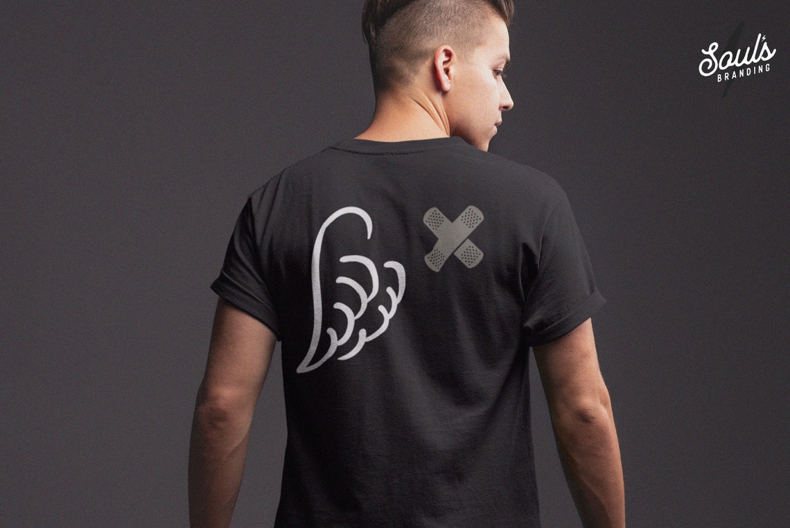 Left Wing Unisex T-shirt | Broken Wing Shirt | Bandaged Wing Tee - Etsy