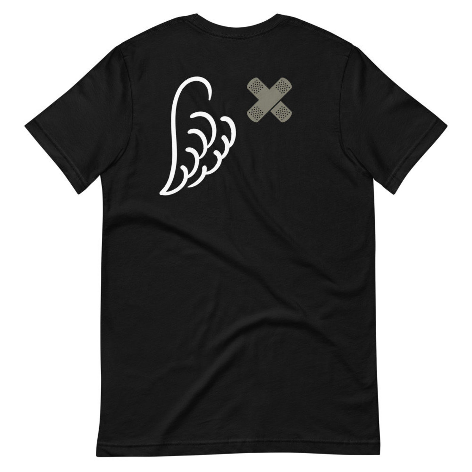 Left Wing Unisex T-shirt | Broken Wing Shirt | Bandaged Wing Tee - Etsy