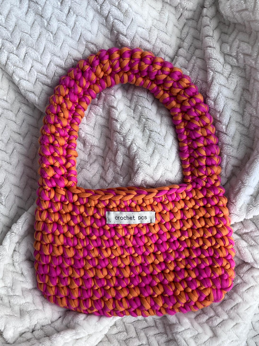 Crochet Bag Pattern (PDF + Video) | Easy DIY Tutorial - Etsy