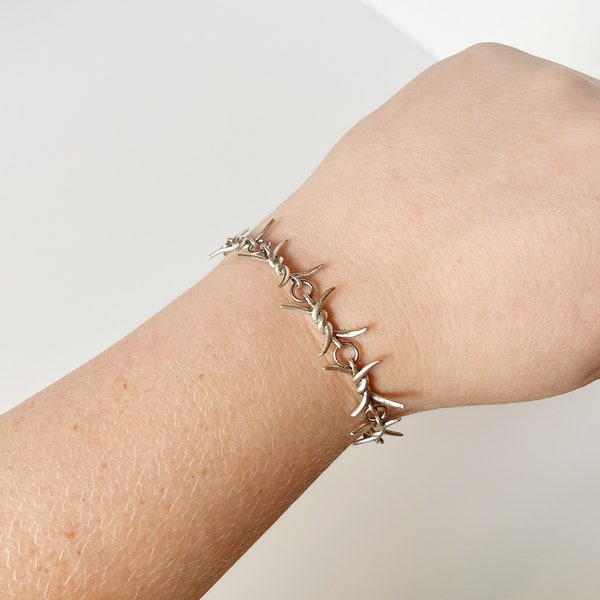 Barbed Wire Bracelet - Etsy
