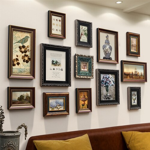 Photo Picture Wall Frame Set Gallery Modern 16 - Etsy