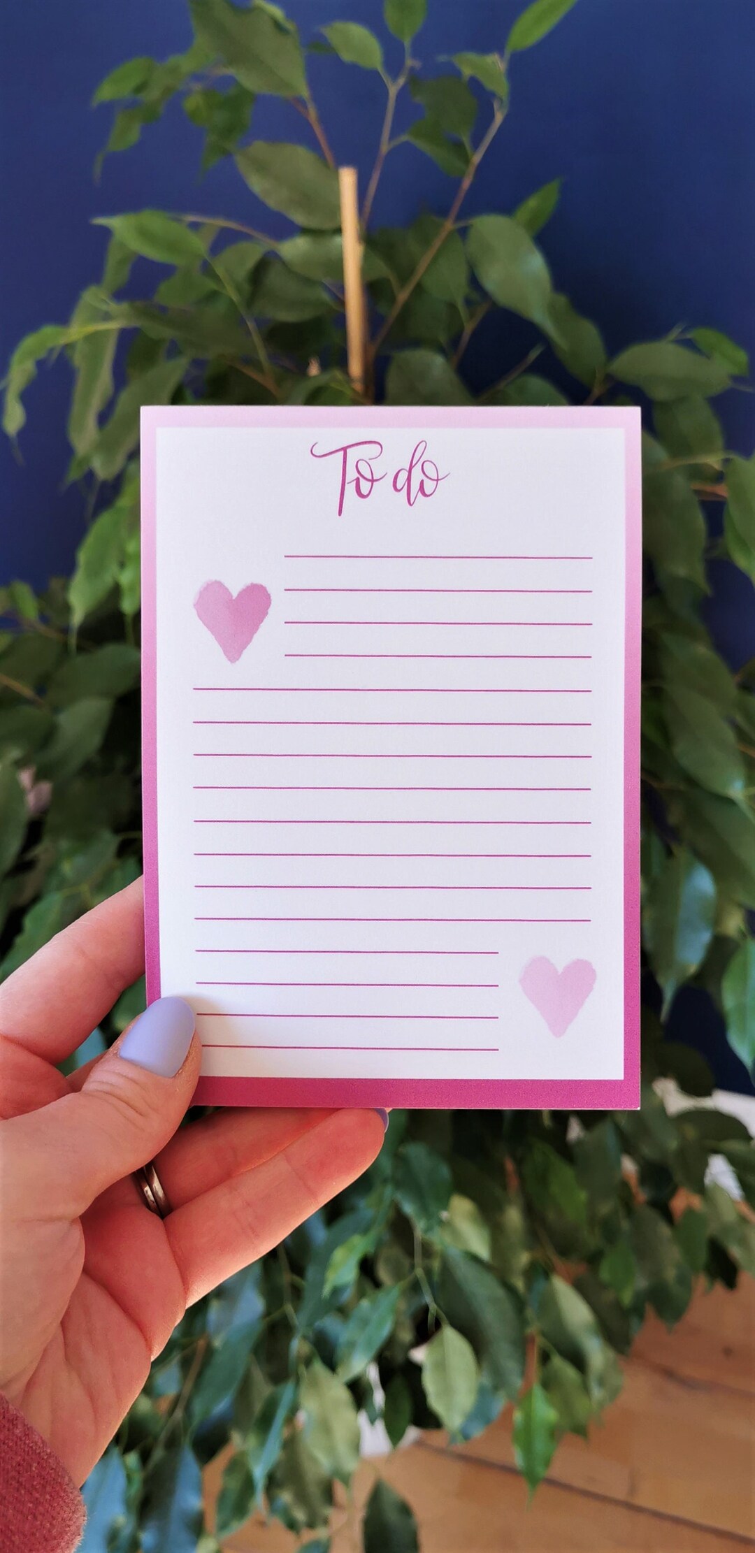 To Do Notepad to Do List Notepad Stationery A6 Notepad - Etsy