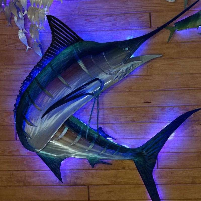 Metal Fish Art - Etsy