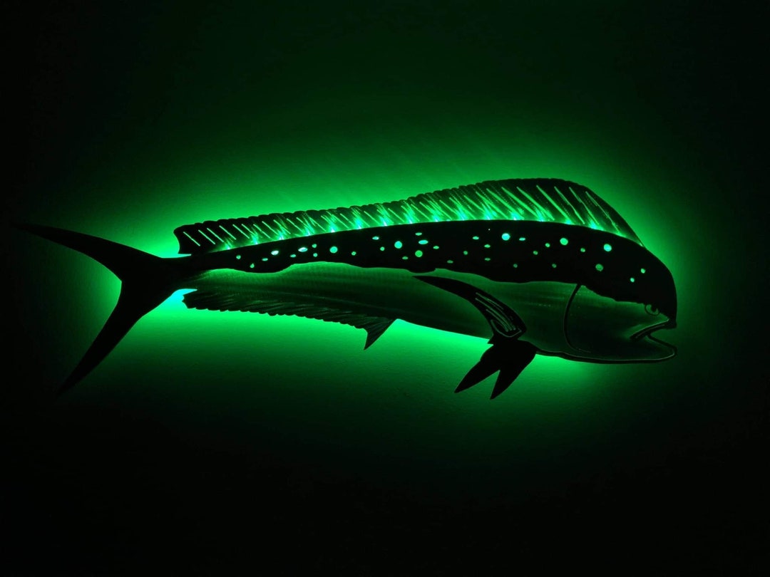 Exo-Stencil-Serie Mahi Mahi: Hochwertige original handgefertigte ...