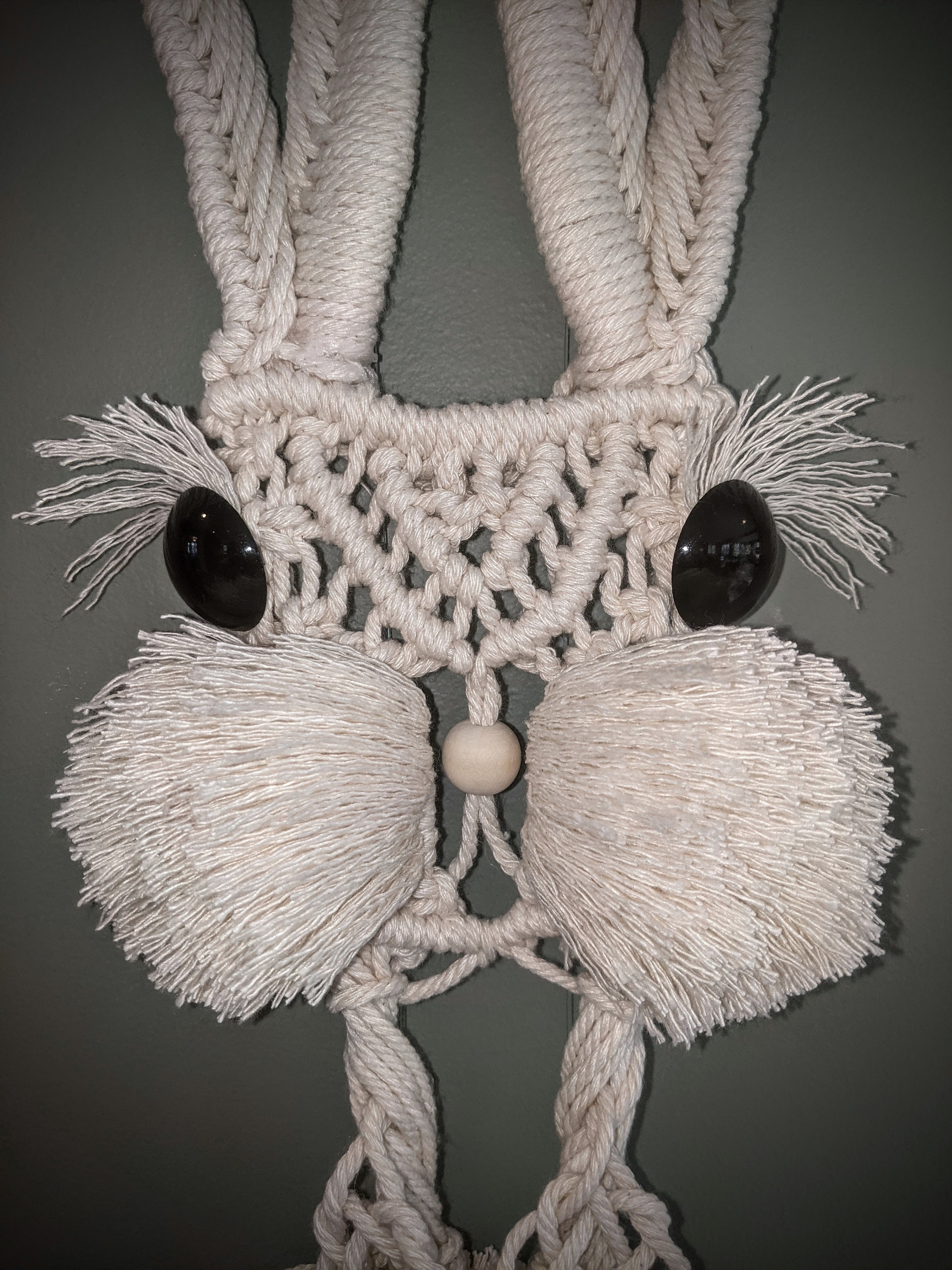Macrame Bunny Rabbit Tutorial Pattern - Etsy UK