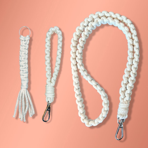 Macrame Keychain Pattern - Etsy