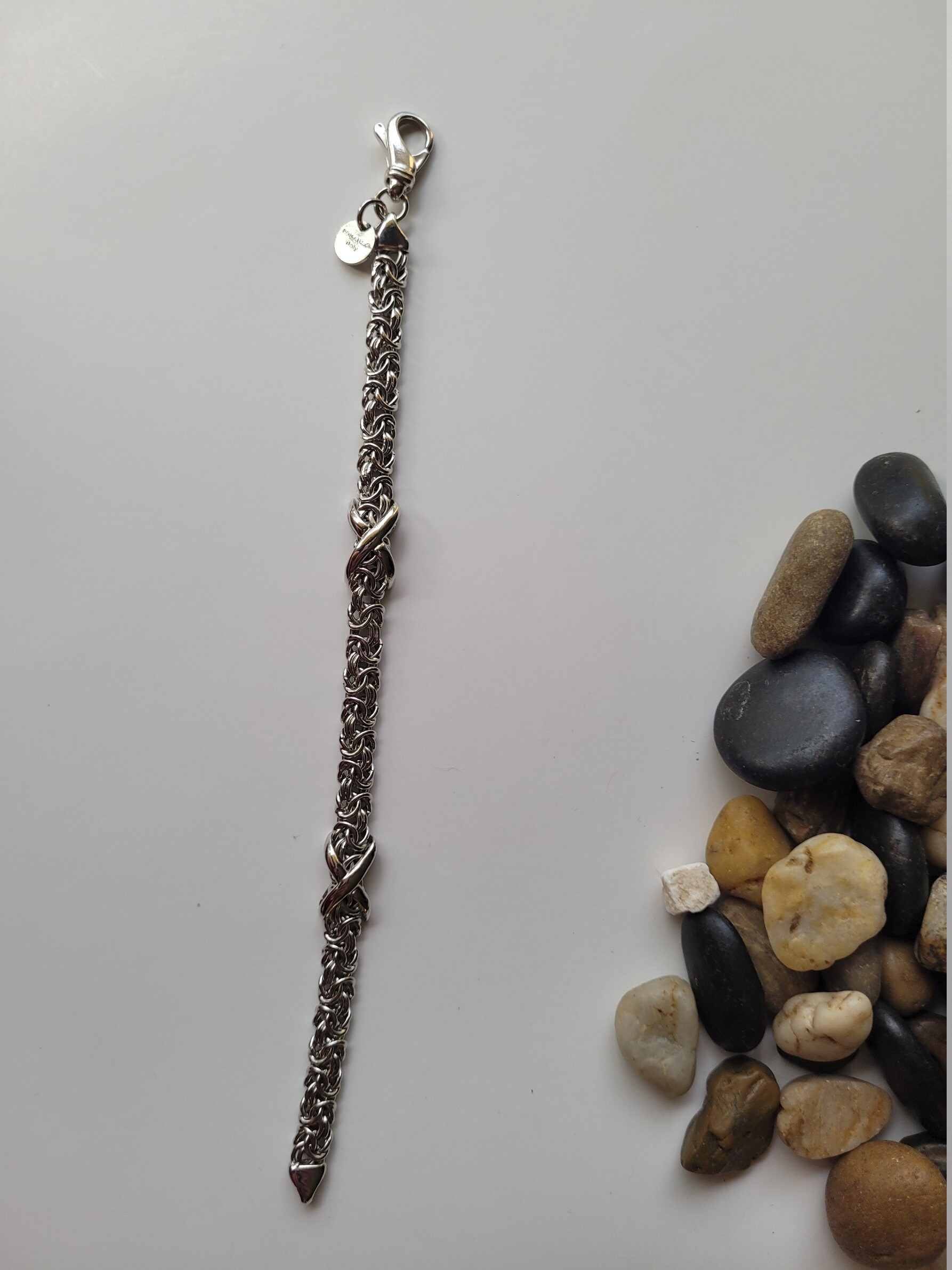 ROMANZA ITALY Interwoven x Station Bracelet / Link - Etsy UK