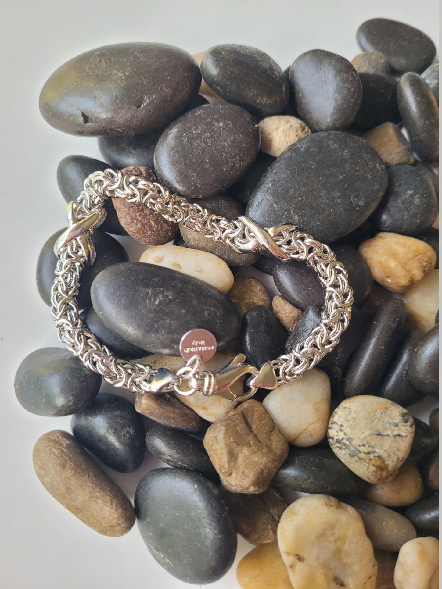 ROMANZA ITALY Interwoven x Station Bracelet / Link - Etsy UK