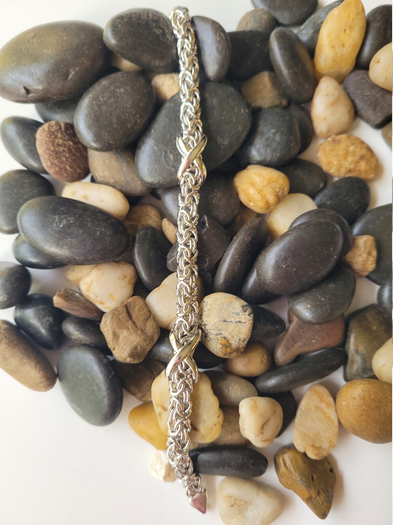 ROMANZA ITALY Interwoven x Station Bracelet / Link - Etsy UK