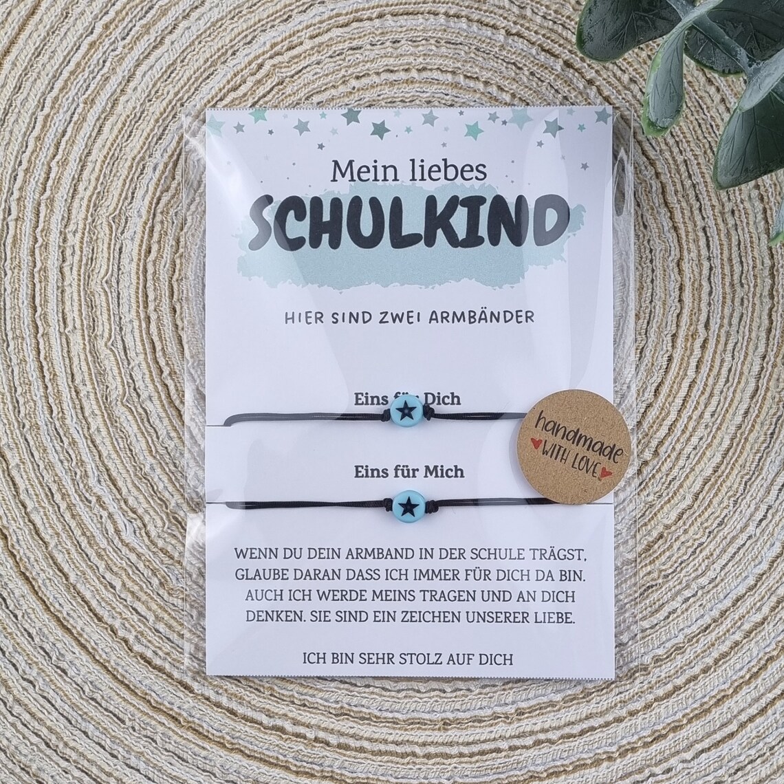 Armband Schulkind I Einschulung I Schulstart - Etsy.de