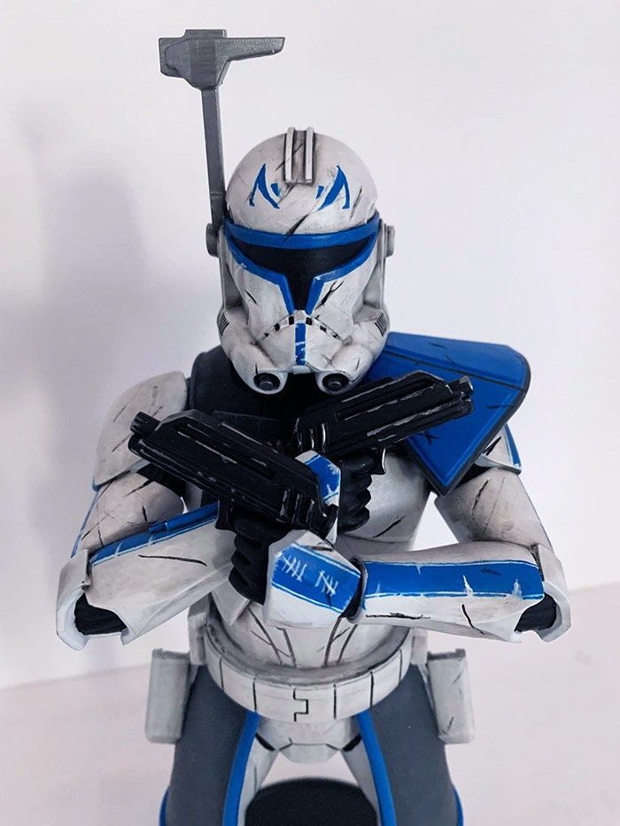 Captain Rex 6th Scale 3d Printed Statue - Etsy
