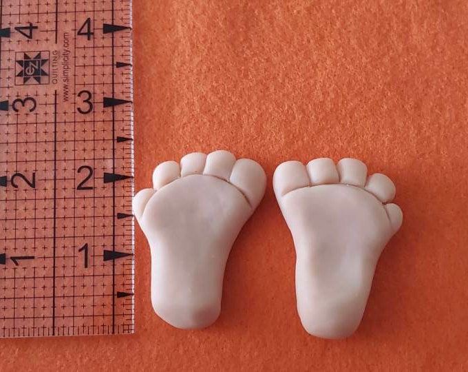 Clay Gnome Feet (2 Inch) - Etsy