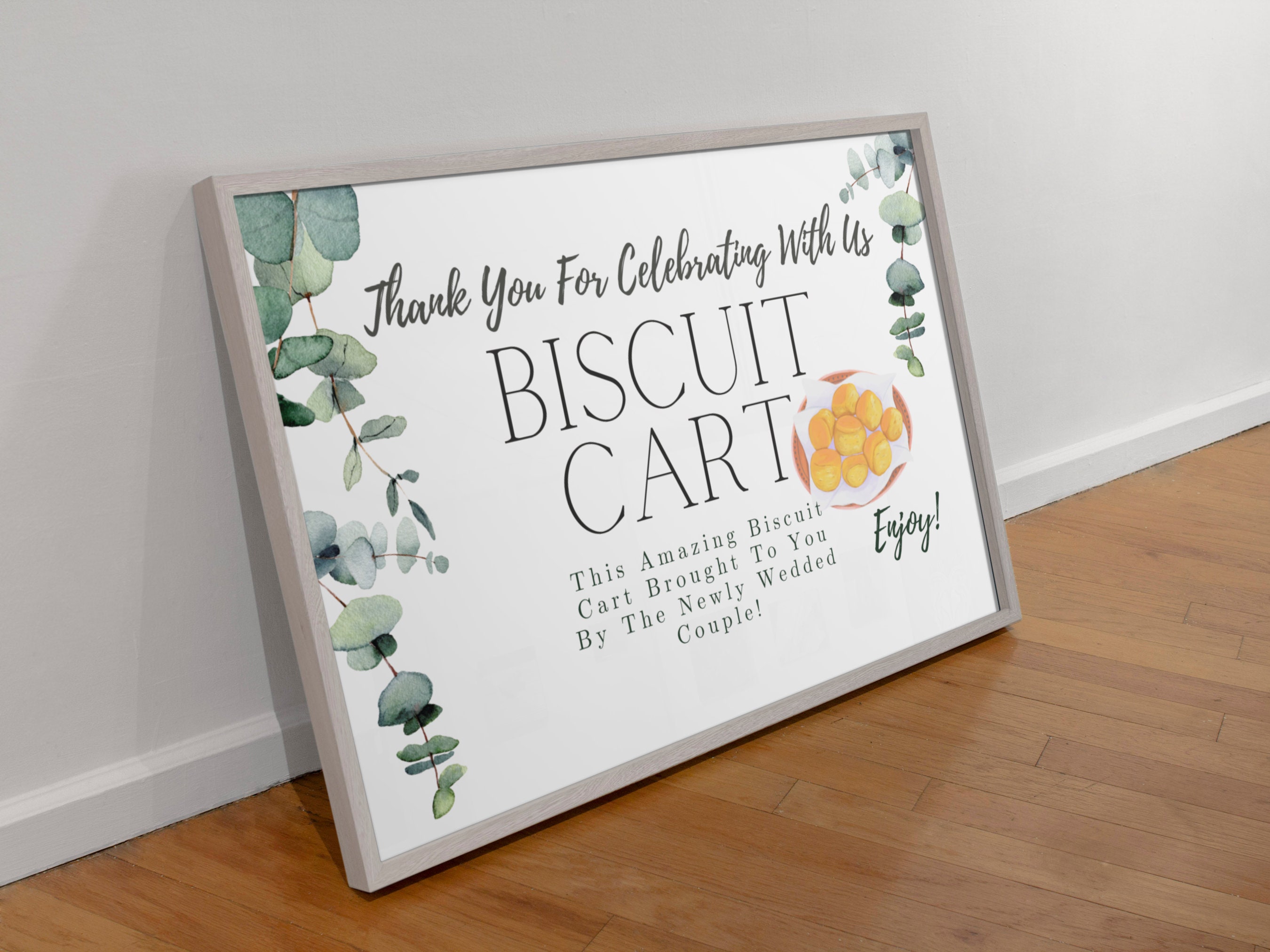 Biscuit Bar Sign Wedding Sign Reception Signs Food Signs Digital ...
