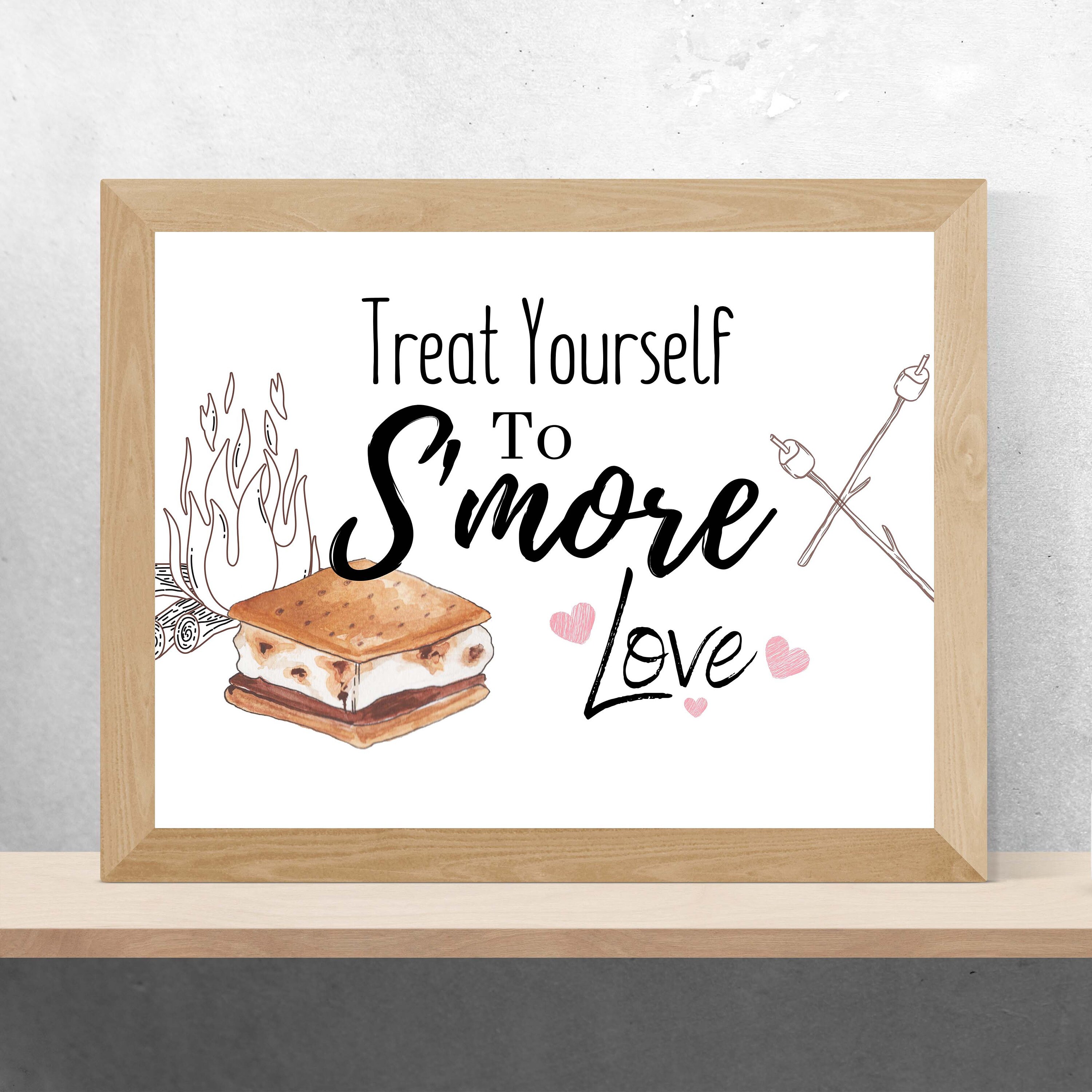 S'more Bar Food Bar Sign Wedding Signs Printable Wedding Signs Wedding ...