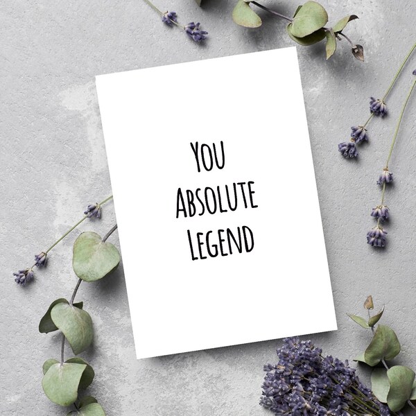 Funny Thank You Card - Etsy